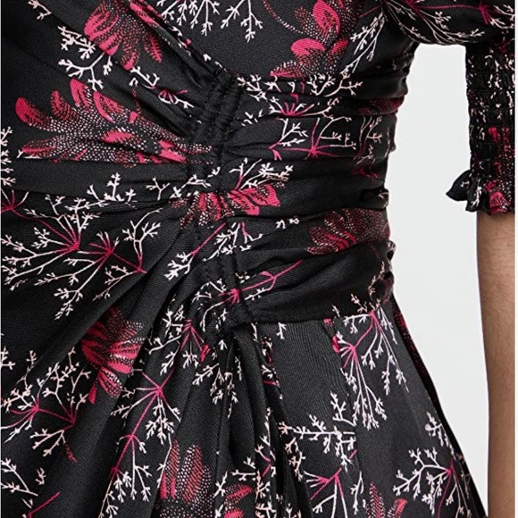 cinq a sept | Dresses | Cinq A Sept Tumbled Daisy Kacy Floral Print ...